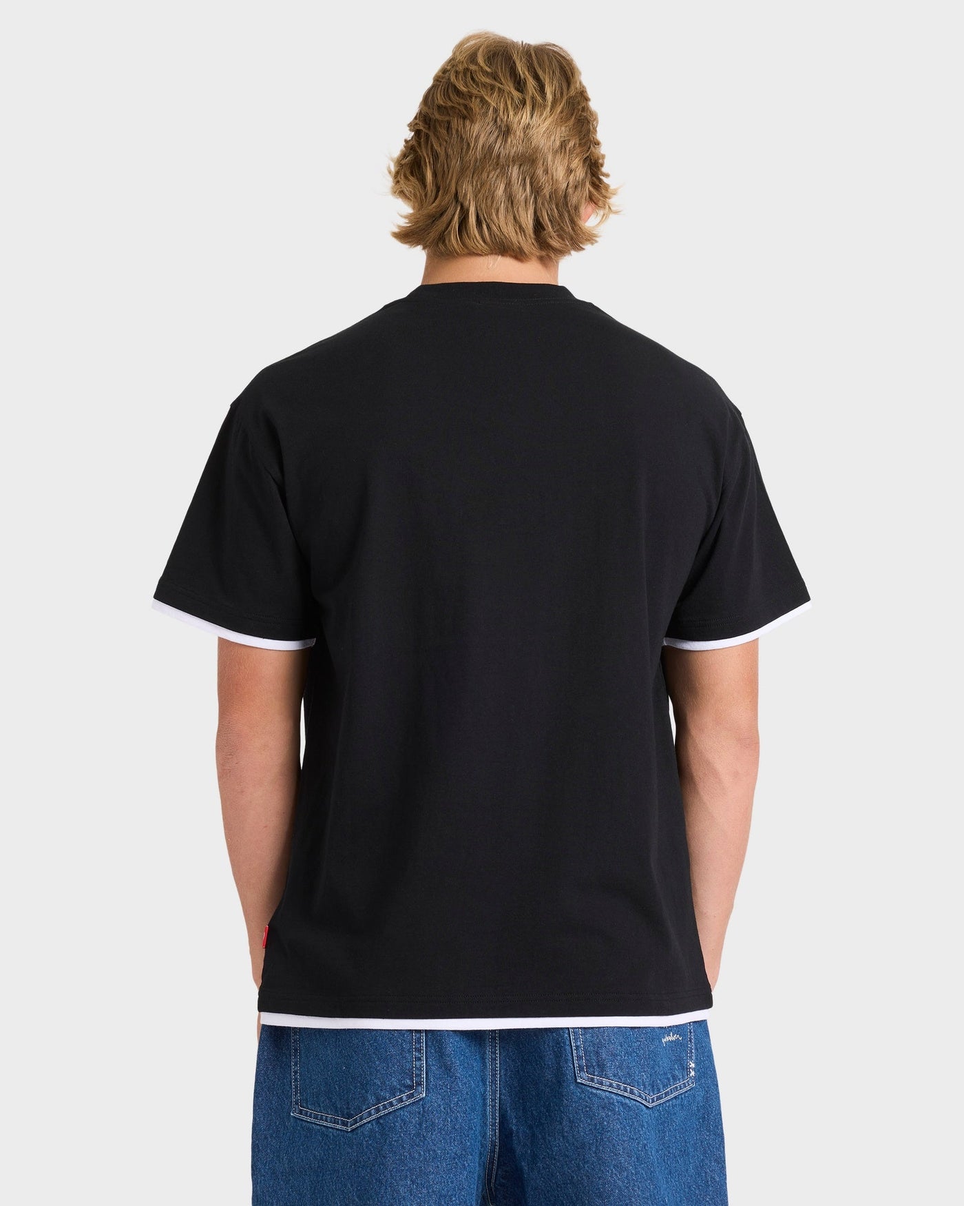 Mens Rifle Tipper T-Shirt – Black – Quiksilver AU
