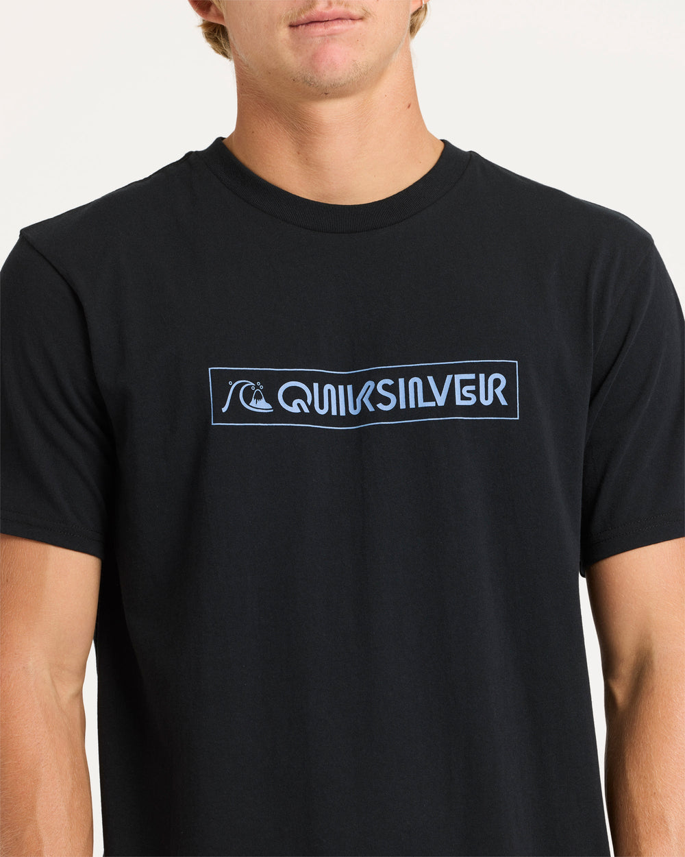 Mens Qs Box T-Shirt – Black – Quiksilver AU
