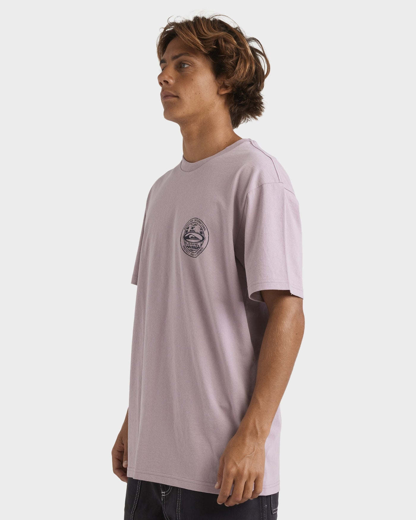 Mens Quik Intl T-Shirt – Elderberry – Quiksilver AU