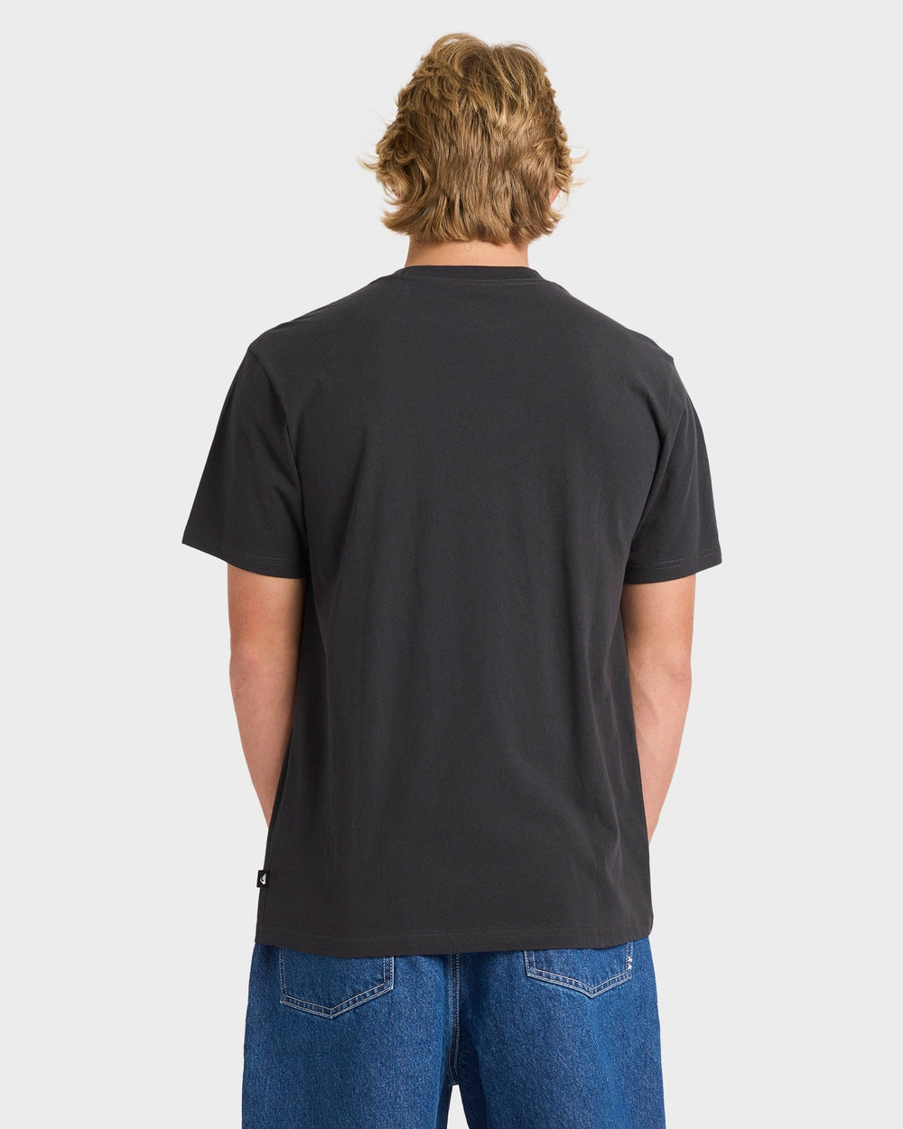 Mens Quik Throwback T-Shirt – Tarmac – Quiksilver AU