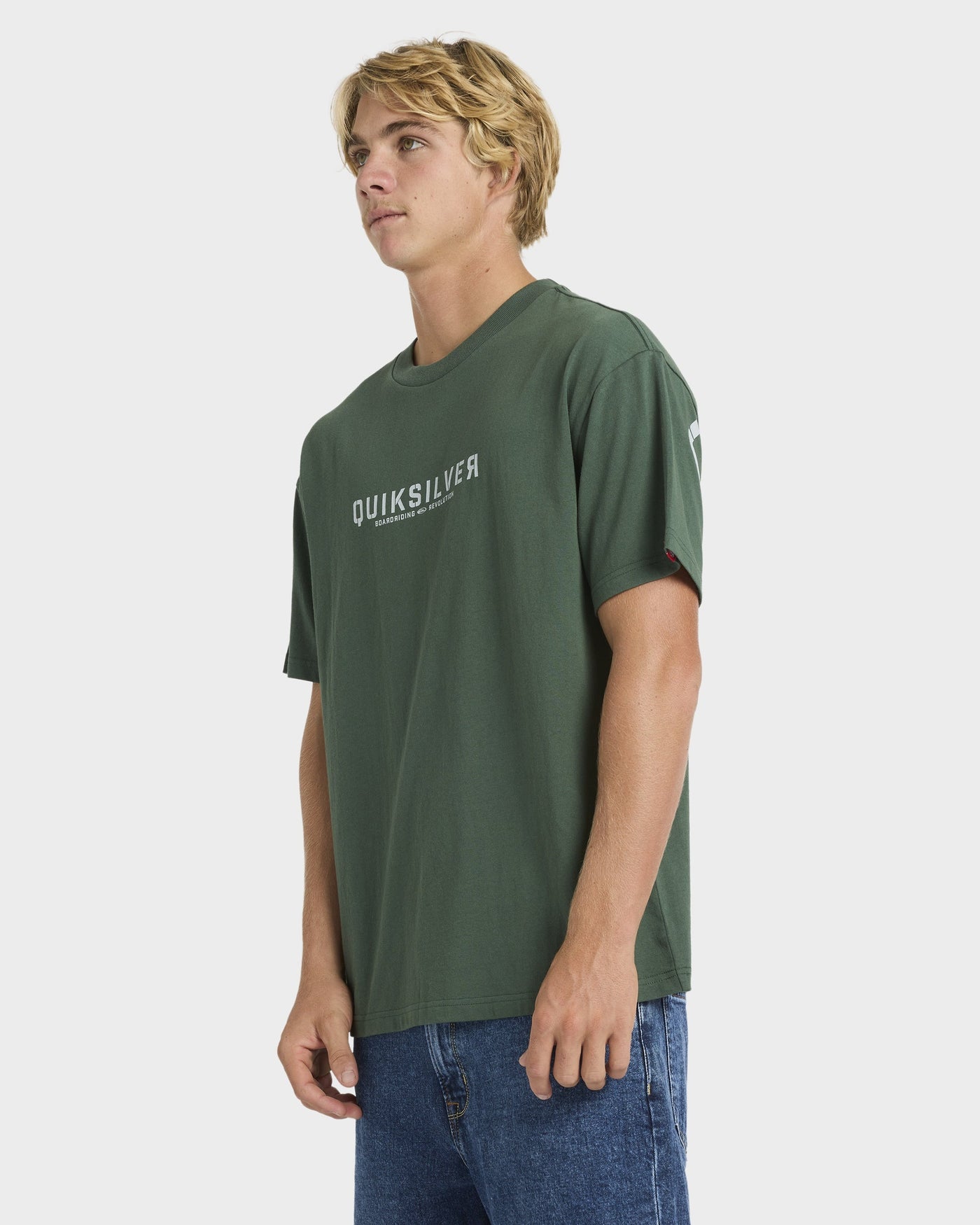 Mens Ultimate T-Shirt – Deep Forest – Quiksilver AU