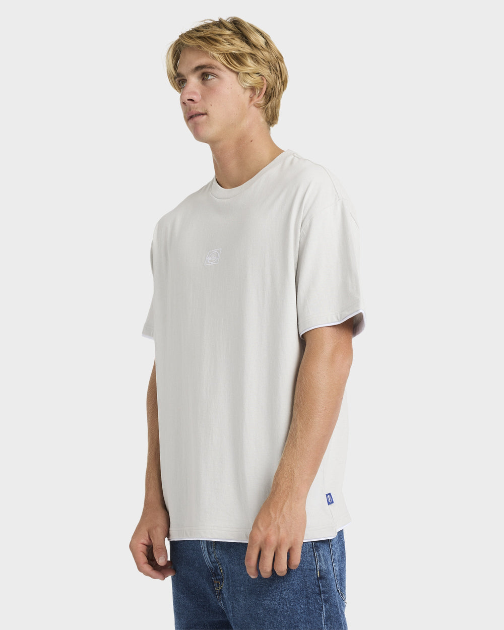 Mens Scope T-Shirt – Bone – Quiksilver AU