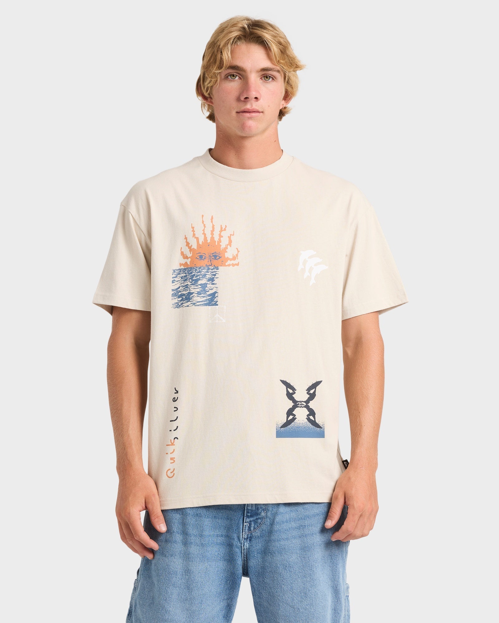 Mens Free Lock T-Shirt – Quiksilver