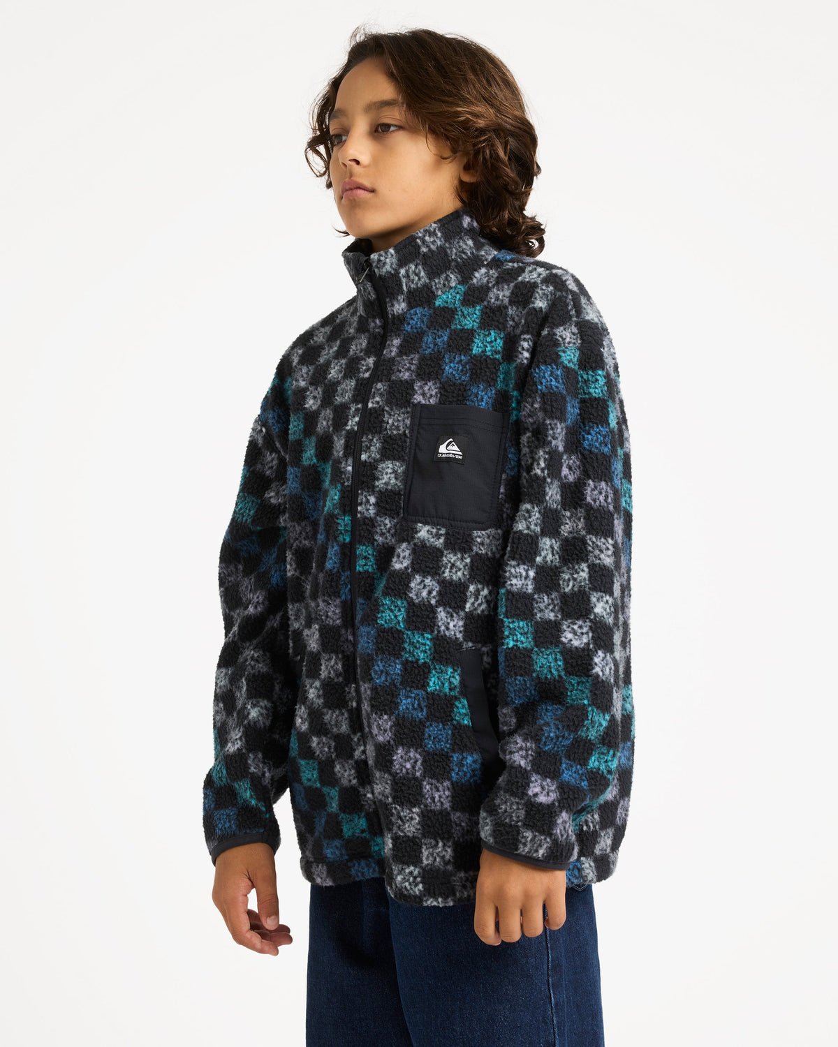 Boys 8-16 Next Gen Polar Fleece Jacket – Black – Quiksilver AU