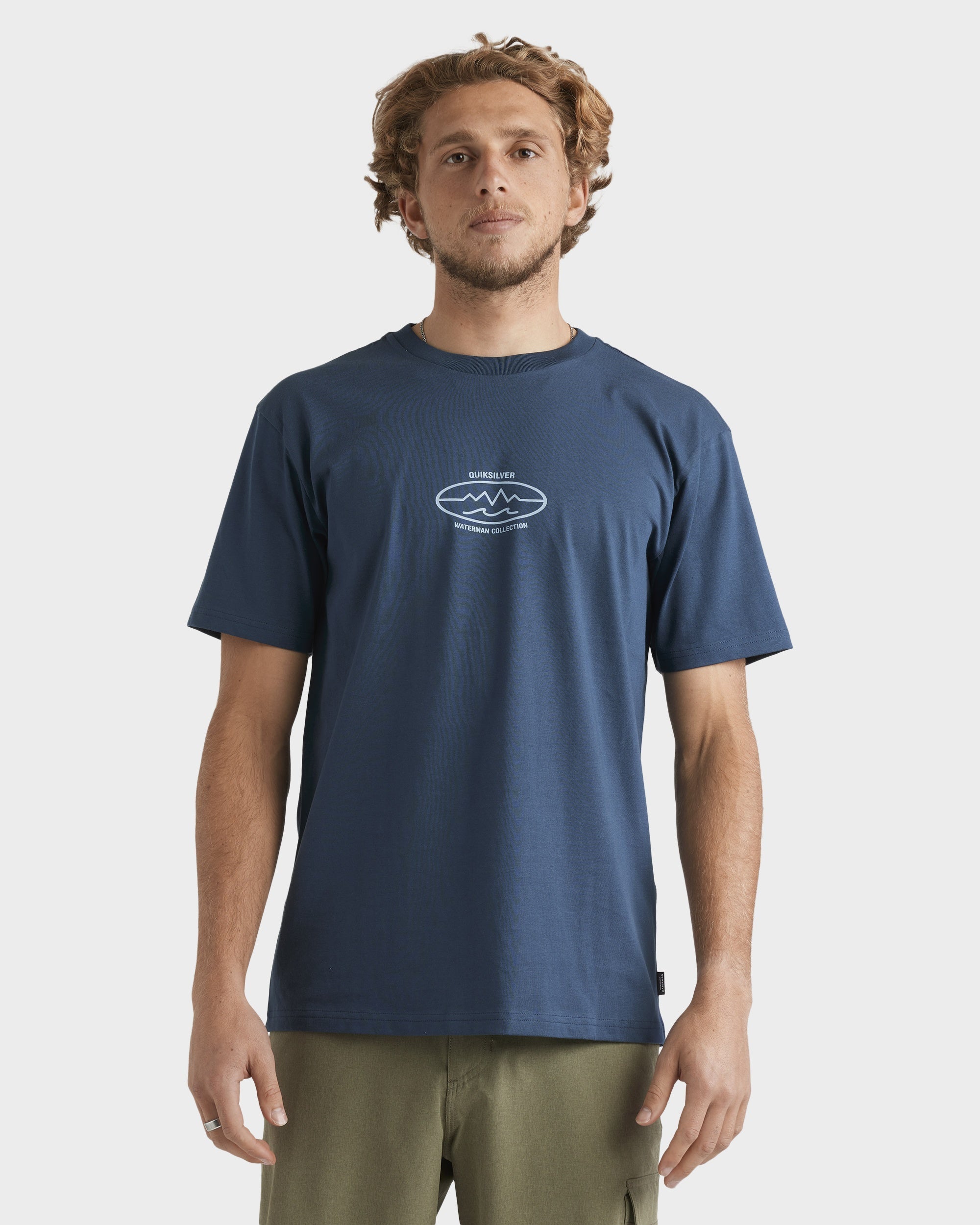 Mens Altitude T-Shirt – Midnight Navy – Quiksilver AU