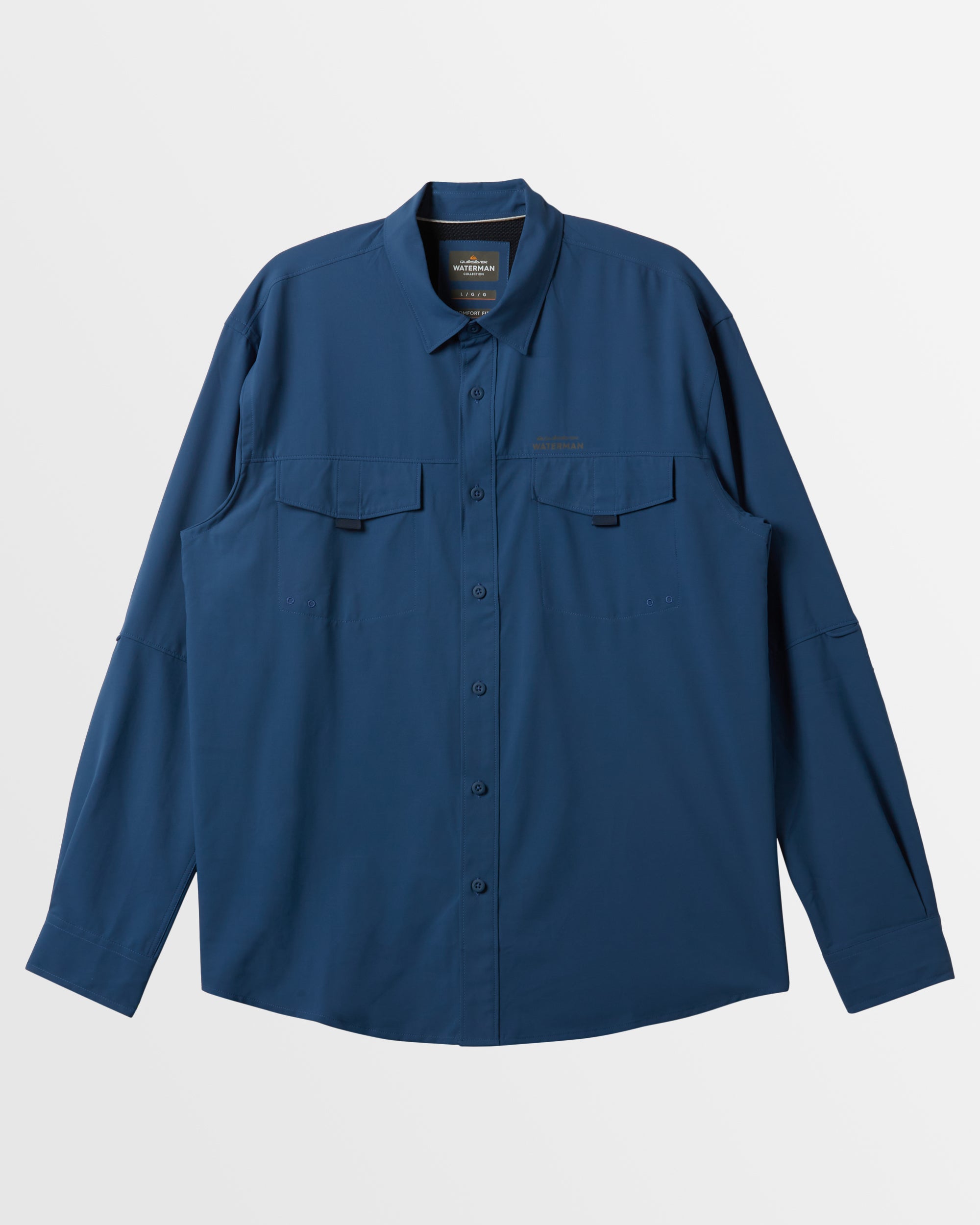 Mens Skipper Long Sleeve Shirt - ENSIGN BLUE | Quiksilver