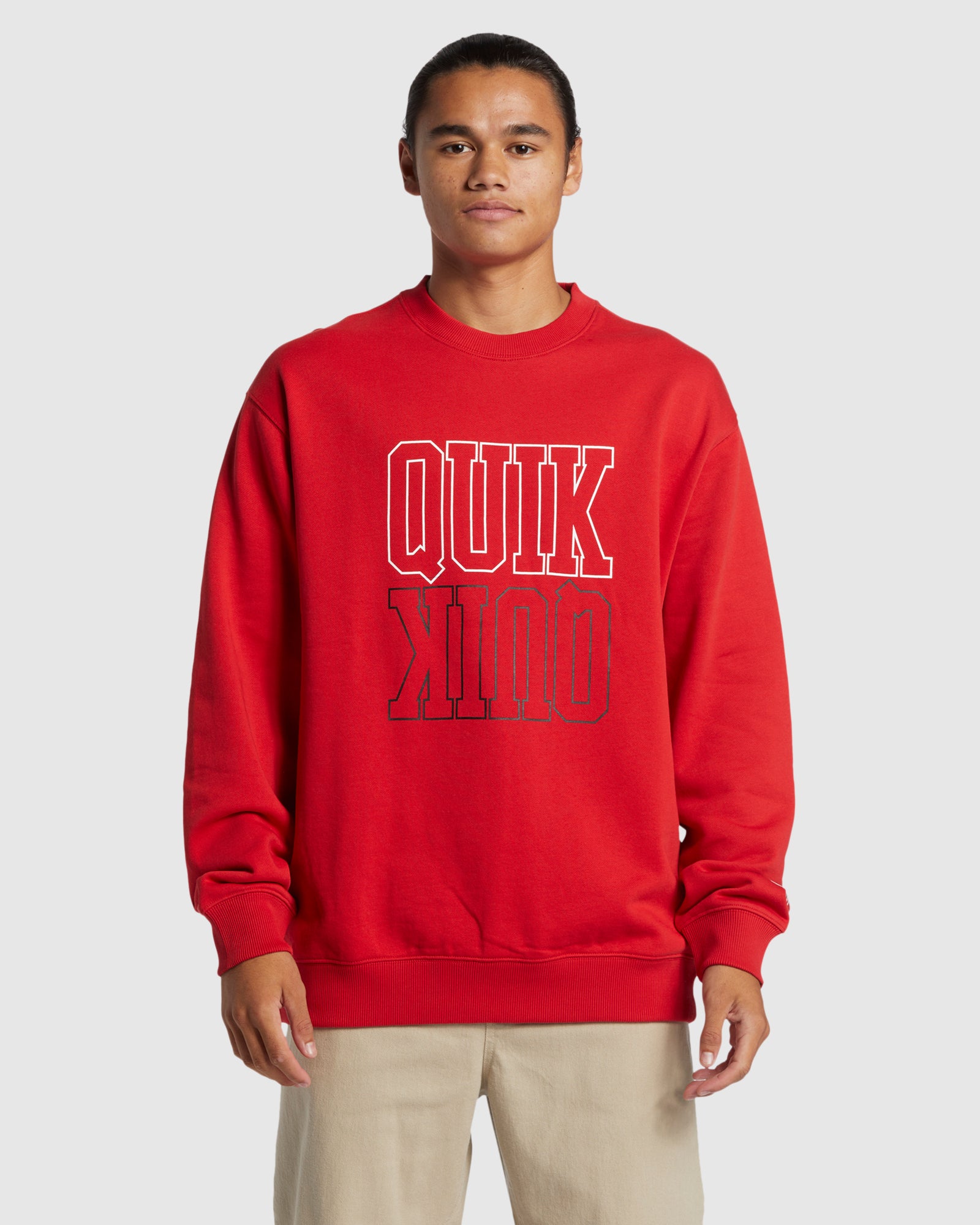 Mens Griffin Crew Neck Sweatshirt - SALSA | Quiksilver