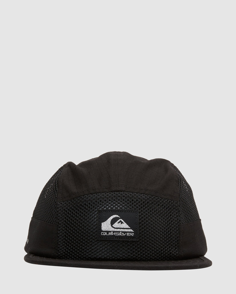 Mens Camp Stacker Camper Cap - BLACK | Quiksilver