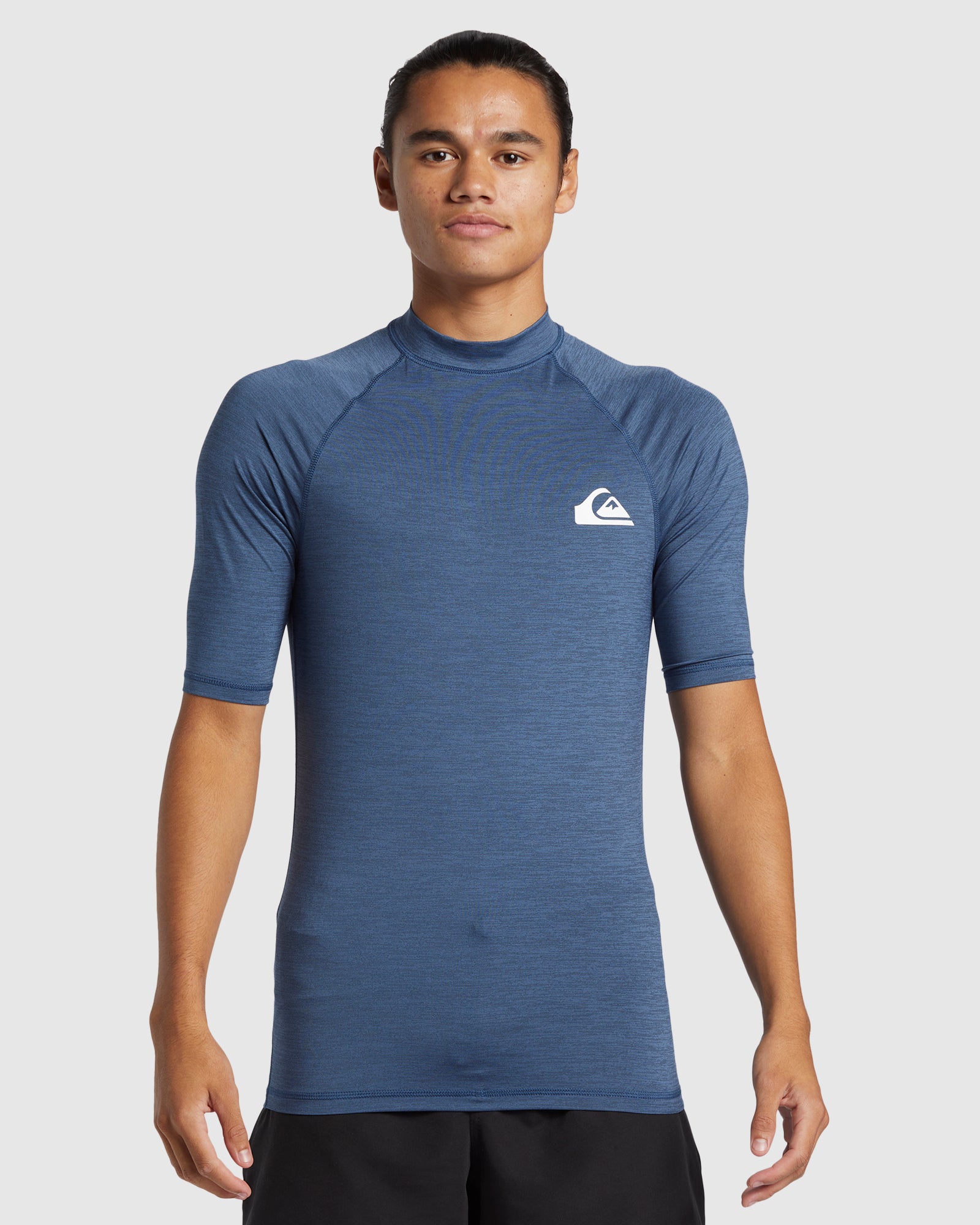 Mens Everyday Short Sleeve Upf 50 Surf T-Shirt - VINTAGE INDIGO HEATHER ...