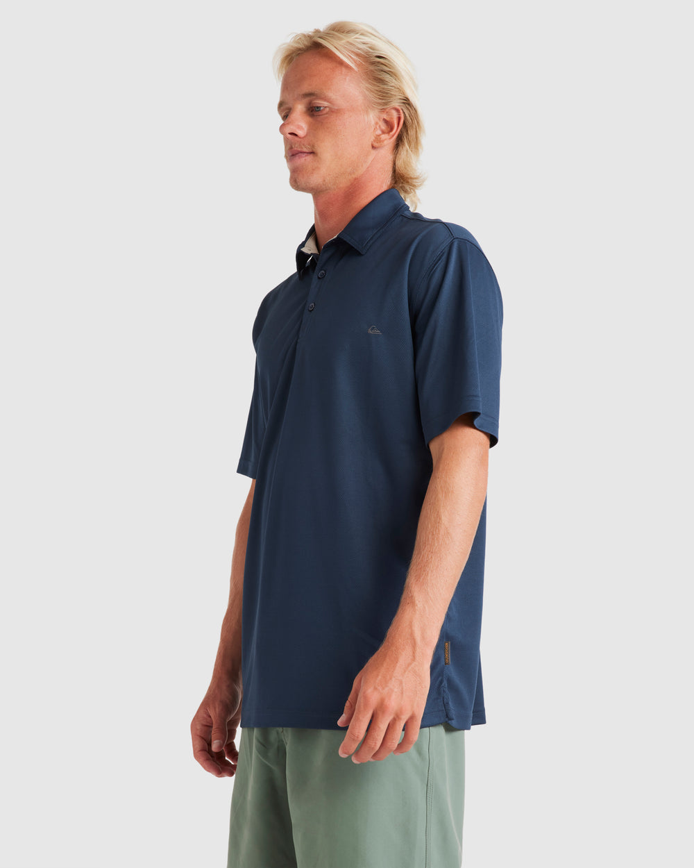 Mens Waterman Water Short Sleeve Polo Shirt – Quiksilver