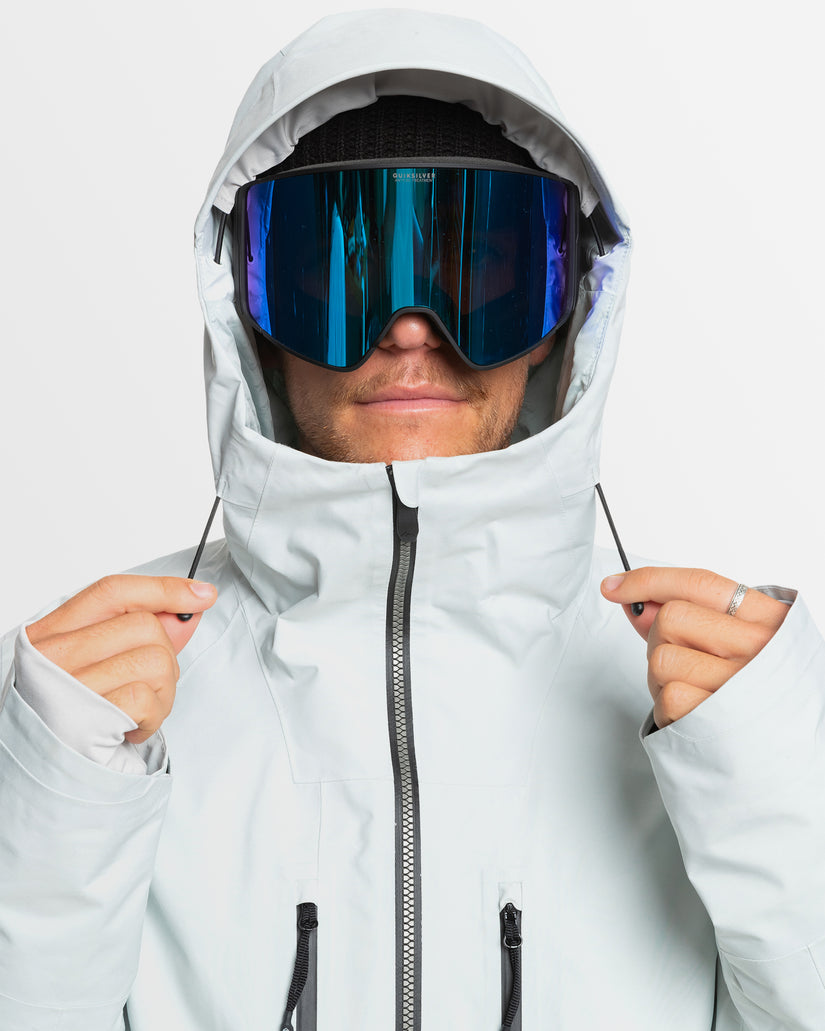 Mens Pro Path Gore-Tex 2L Snow Jacket - ICE FLOW | Quiksilver