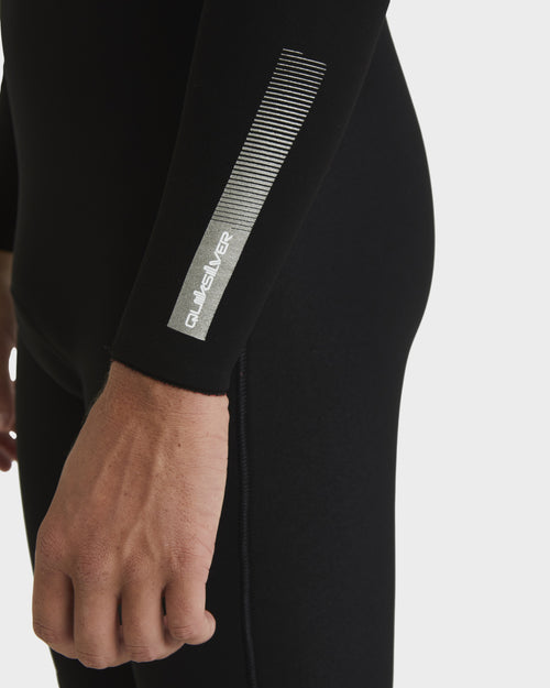 Mens 4/3mm Highline Chest Zip Wetsuit – Black – Quiksilver AU