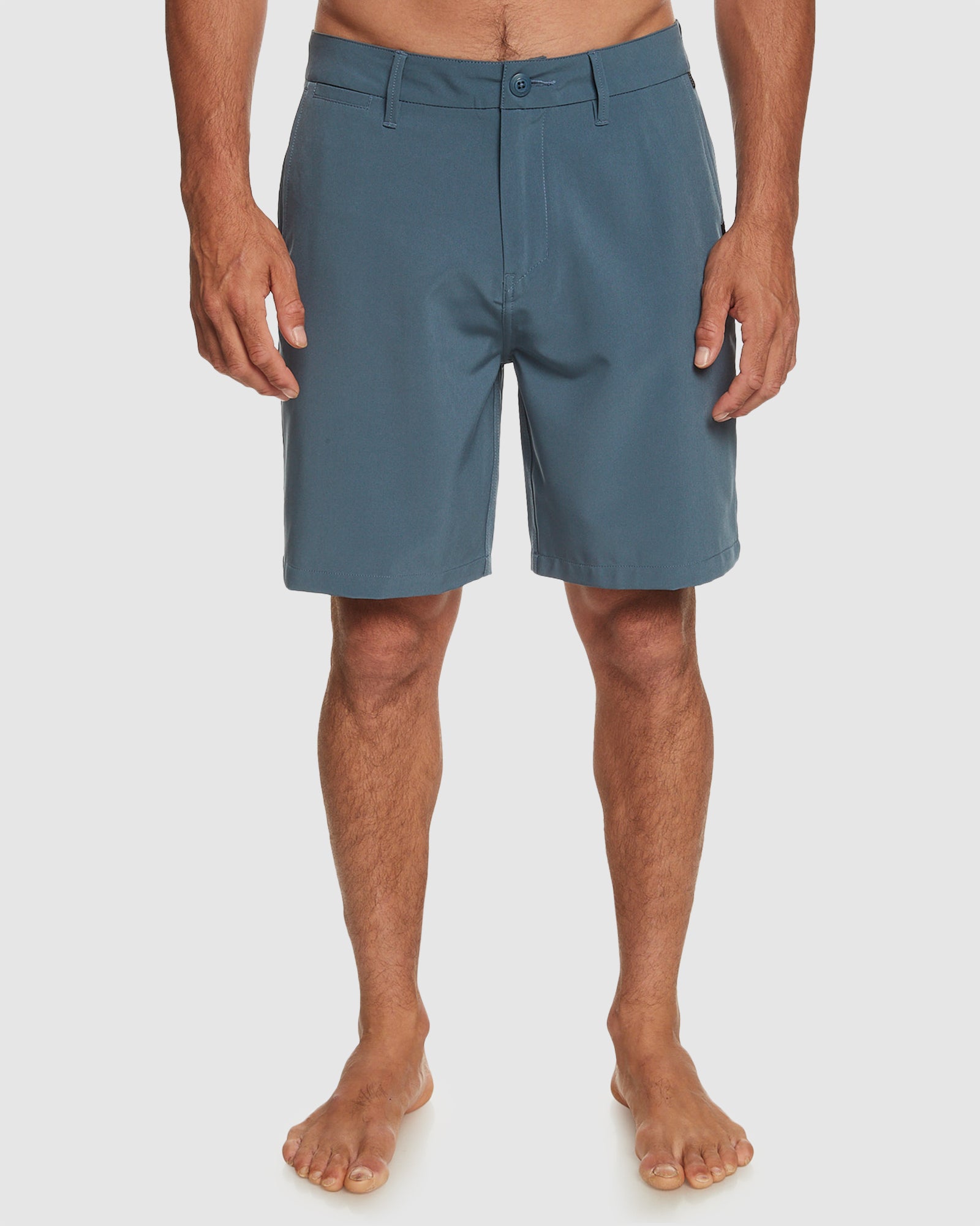 Mens Union Heather 19" Amphibian Boardshorts - BERING SEA | Quiksilver
