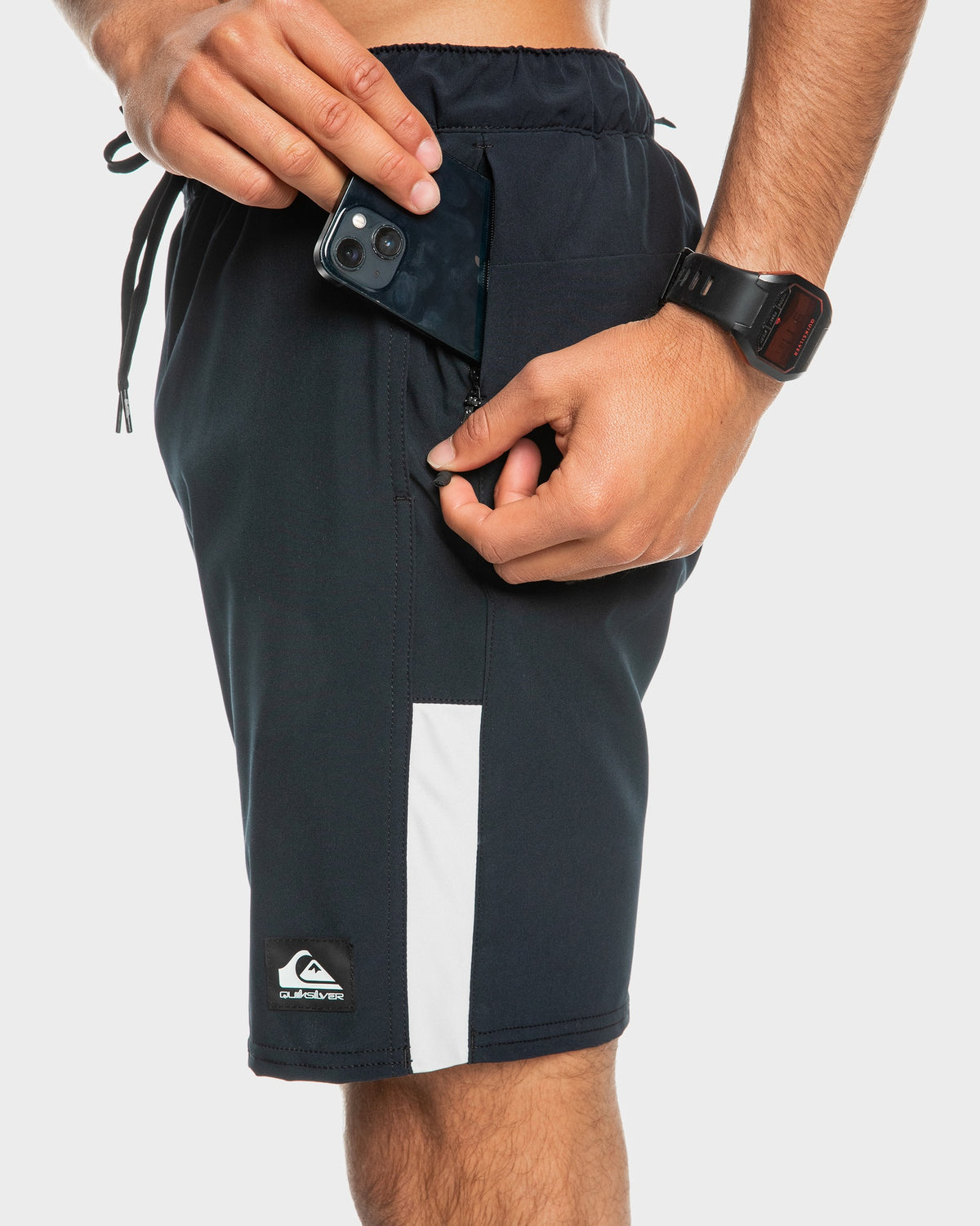 Mens Omni Training 17" Training Shorts – Black – Quiksilver AU
