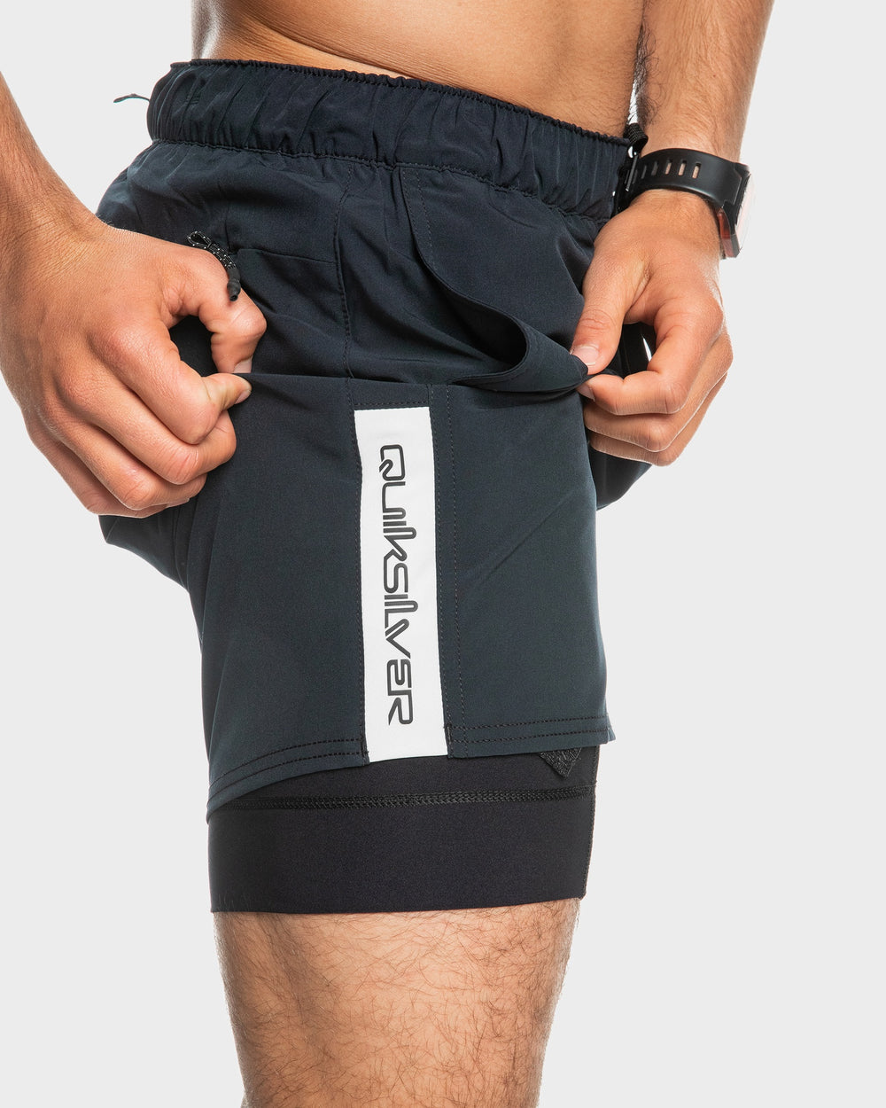 Mens Omni Training 17" Training Shorts – Black – Quiksilver AU
