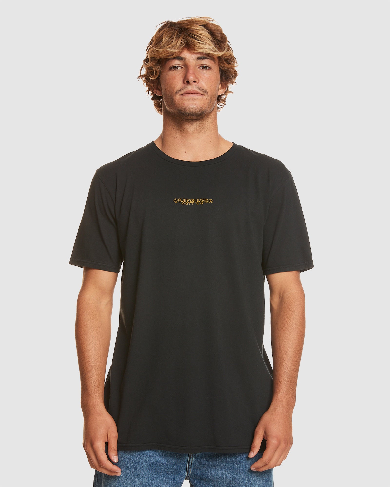 Mens Urban Volcano T-Shirt - BLACK | Quiksilver