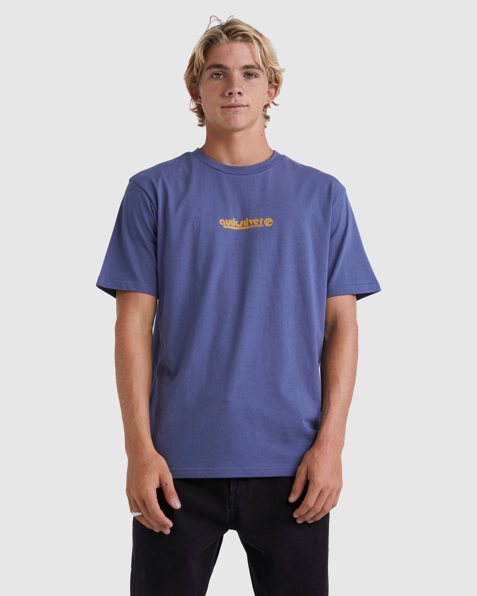 Mens Quik Throwback T-Shirt - CROWN BLUE | Quiksilver
