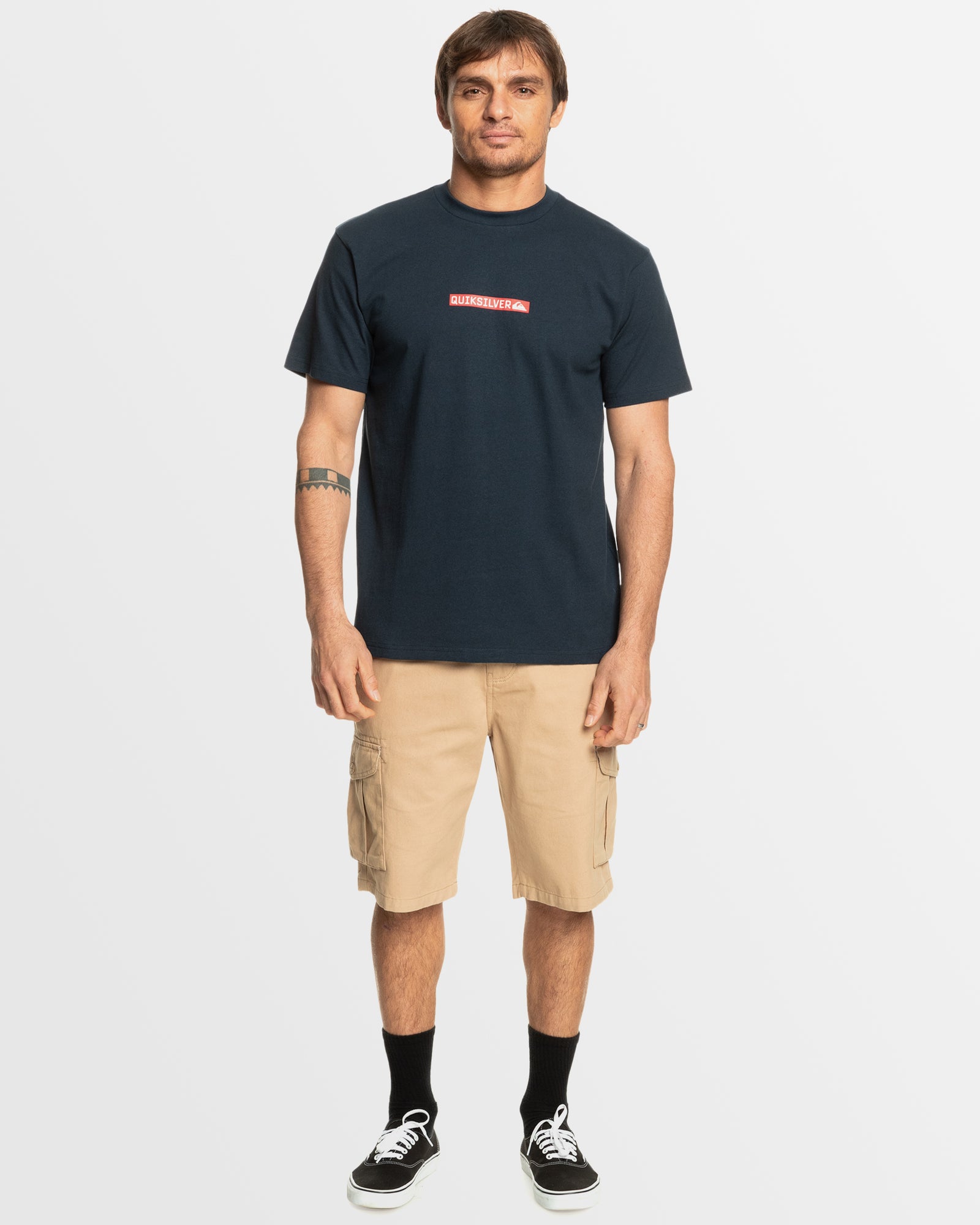 Mens Clicker Logo DNA T-Shirt – Quiksilver