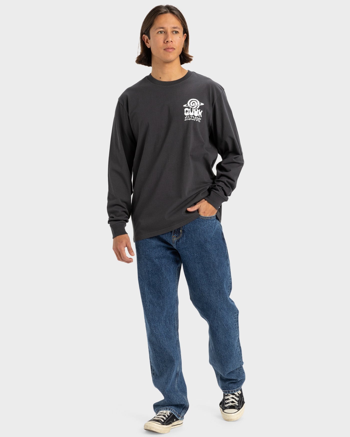 Mens Cosmic Vibe Long Sleeve T-Shirt – Quiksilver