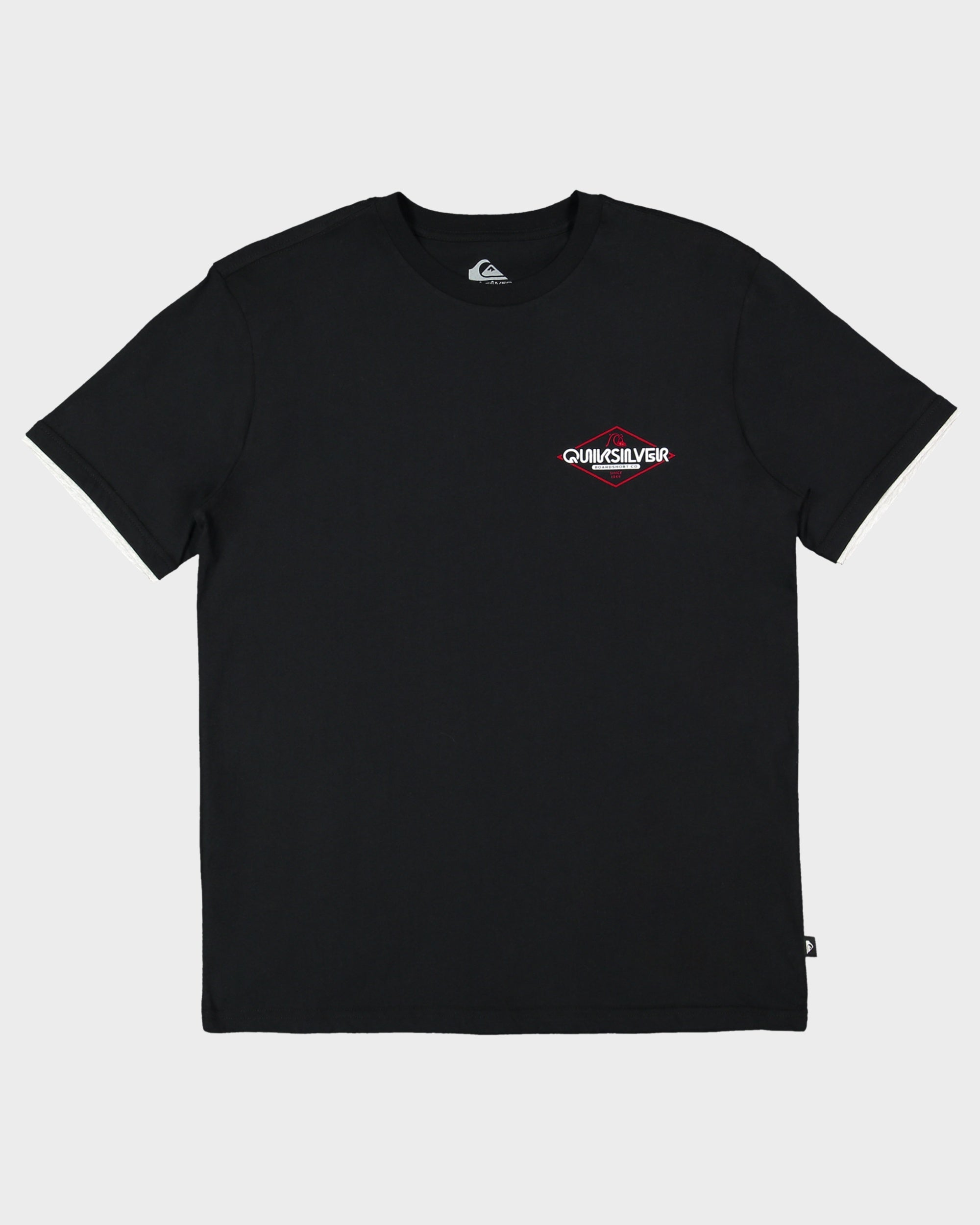 Mens Omni Sign Tipper Short Sleeve T-Shirt – Quiksilver