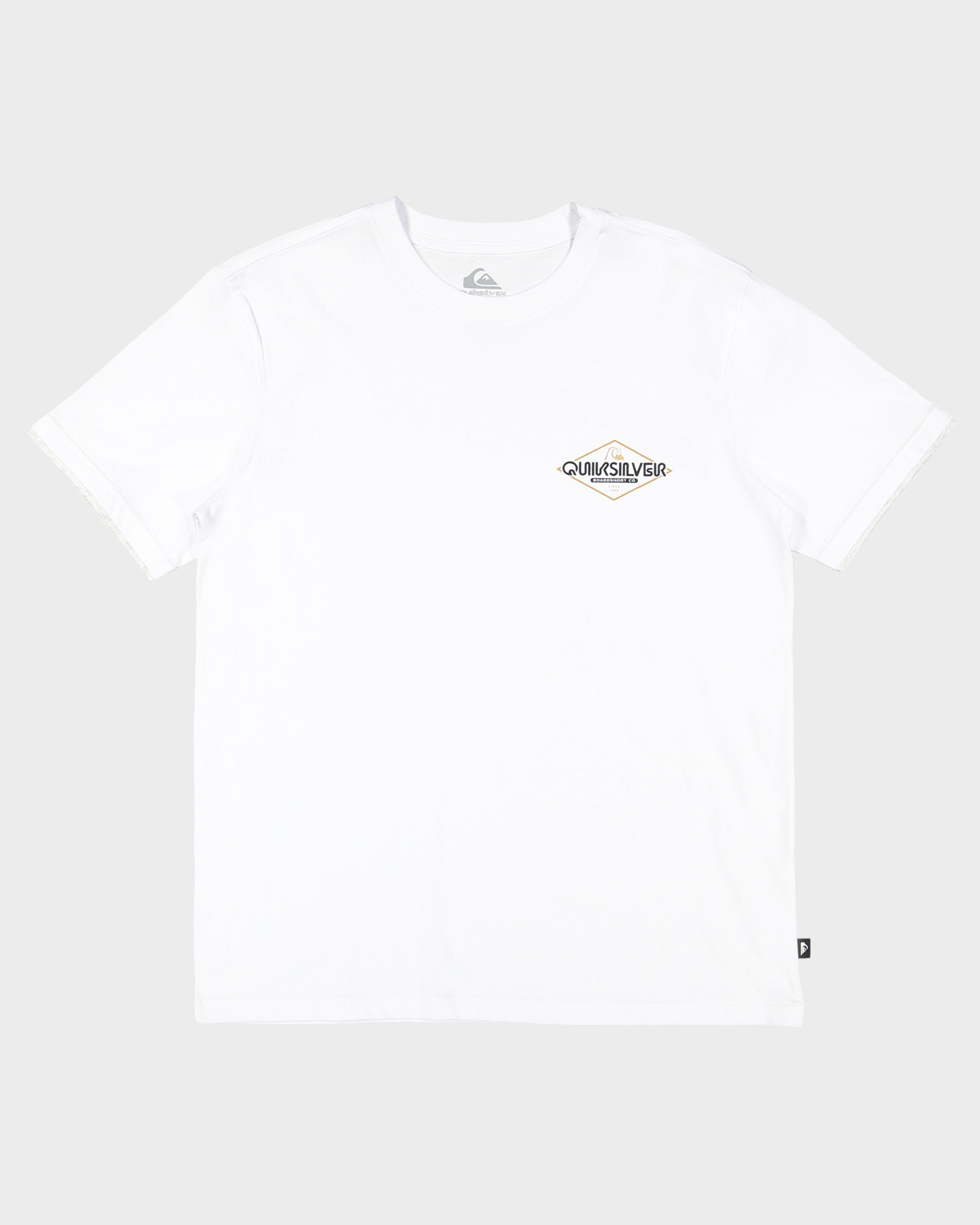 Mens Omni Sign Tipper Short Sleeve T-Shirt – Quiksilver